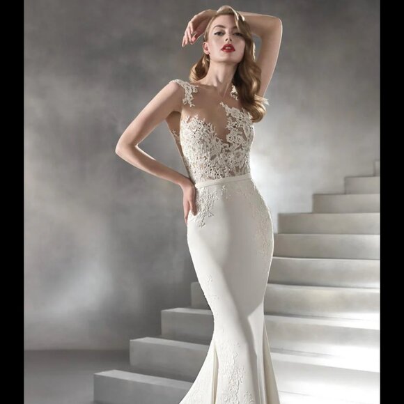 Pronovias | Dresses | Pronovias Vincenta Gown Size 2 Nwt | Poshmark